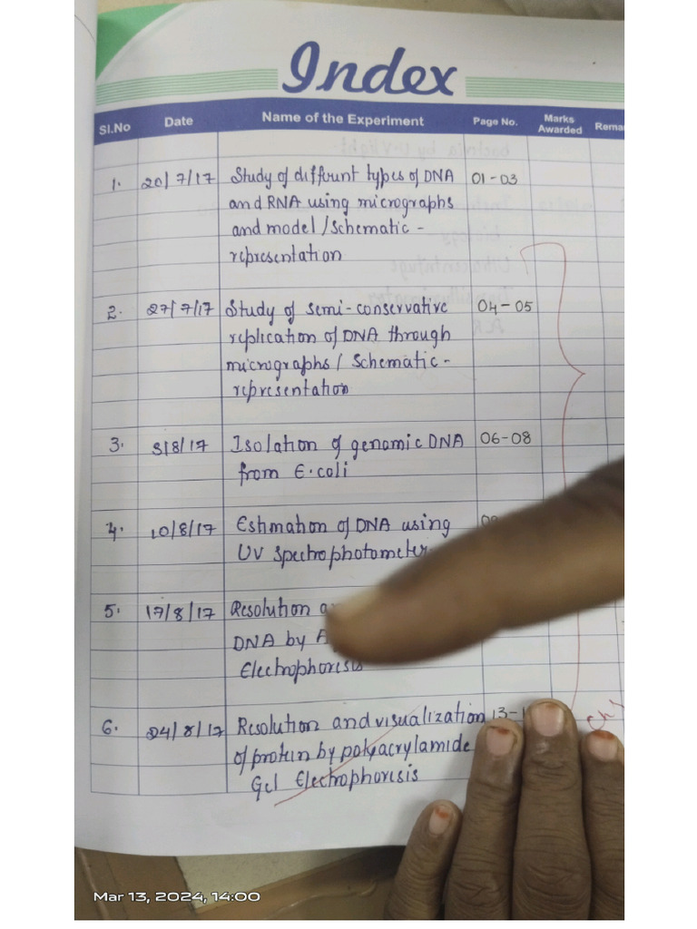 sem 4 mb record of molecular genetics and micro | PDF
