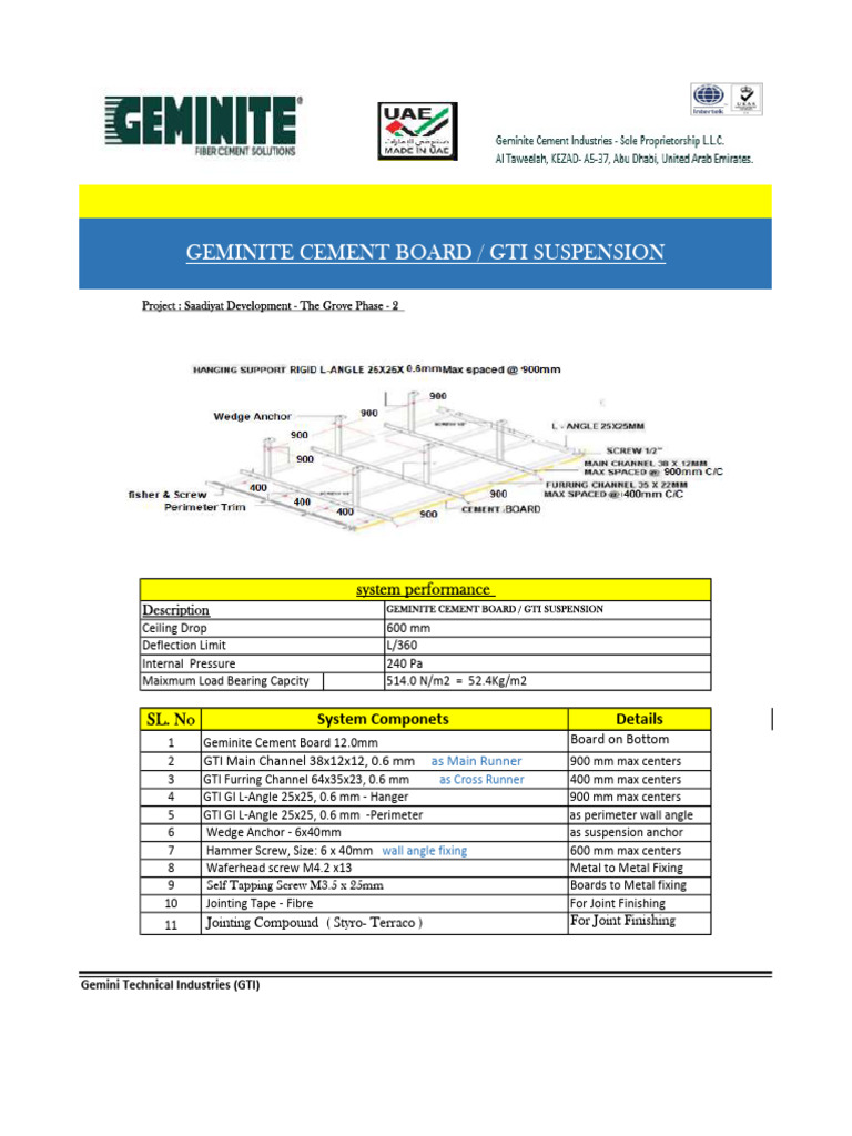 Geminite Proposal - The Grove | PDF