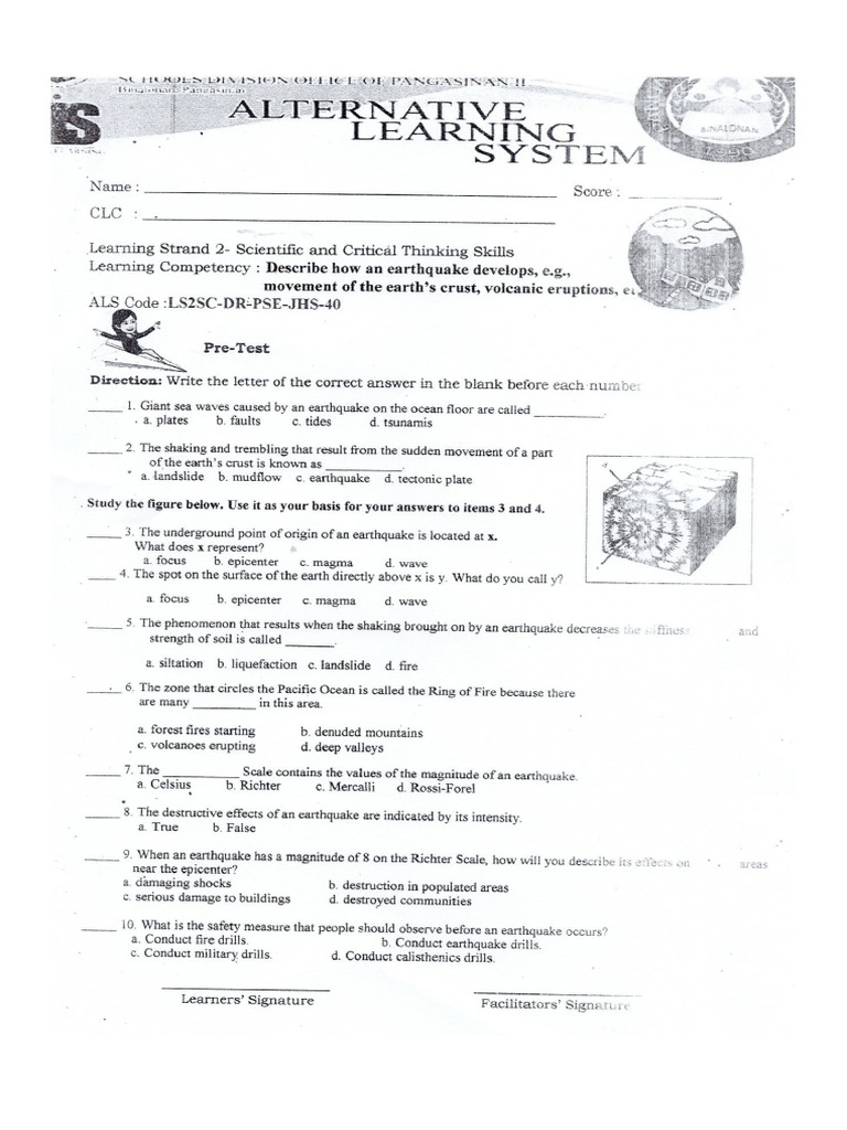 WORKSHEET-LS2-Scientific Letiracy and Critical Thinking Skills | PDF