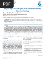 CPET Interpretation Cheat Sheet | PDF | Heart Rate | Clinical Medicine