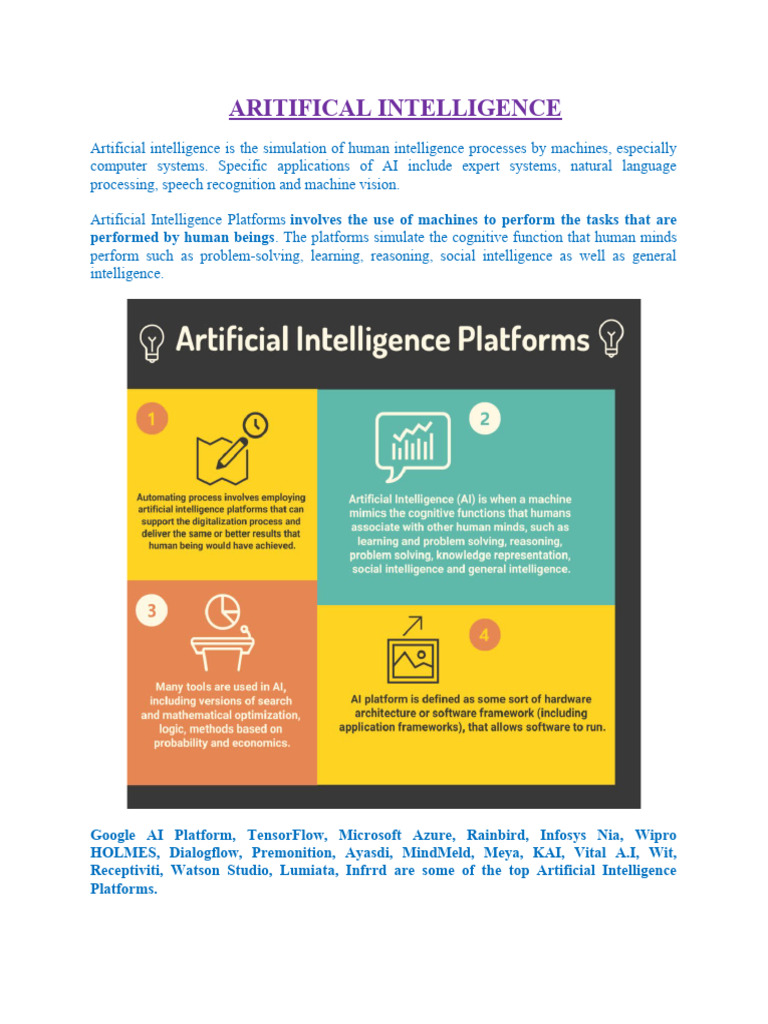AI Intro & Tools | PDF | Artificial Intelligence | Intelligence (AI ...