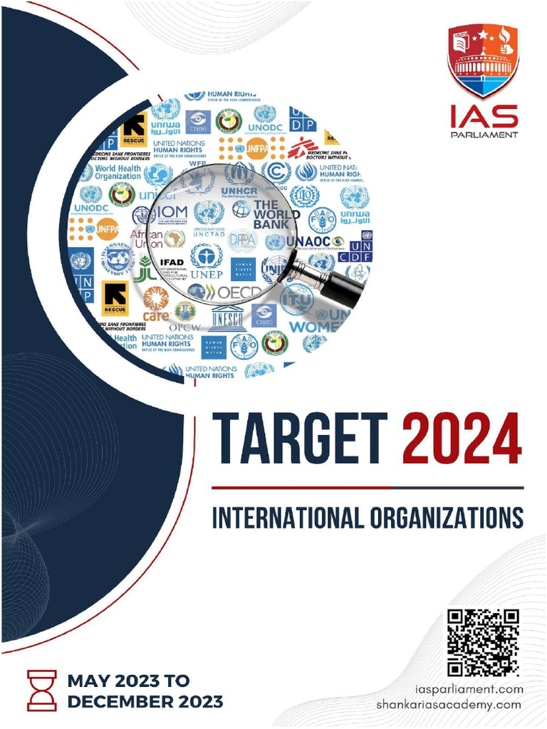 Target-2024-International-organisations | PDF | United Nations Security ...