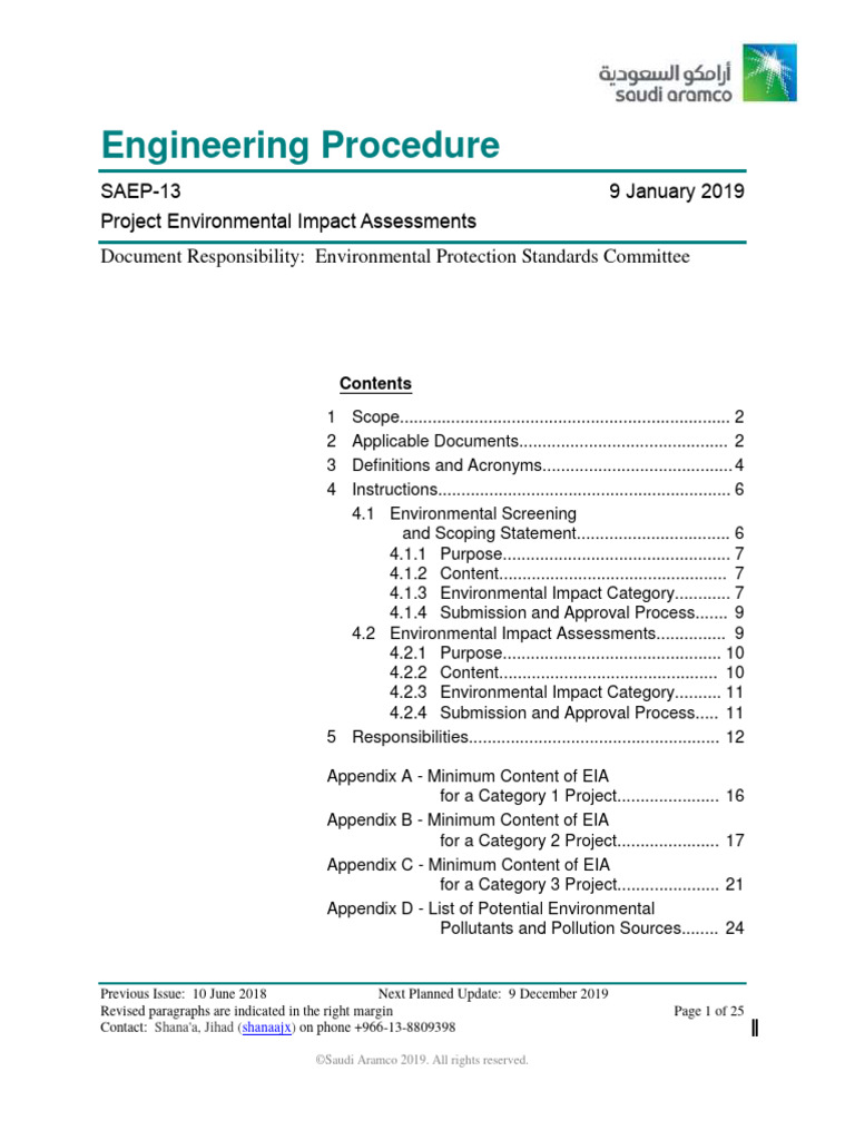Saep 13 | PDF | Environmental Impact Assessment | Life Cycle Assessment