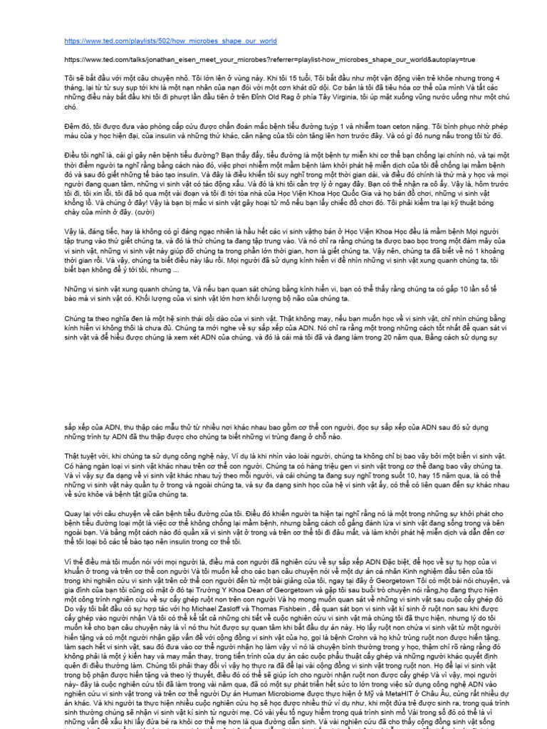 Jonathan Eisen - Meet Your Microbes | PDF