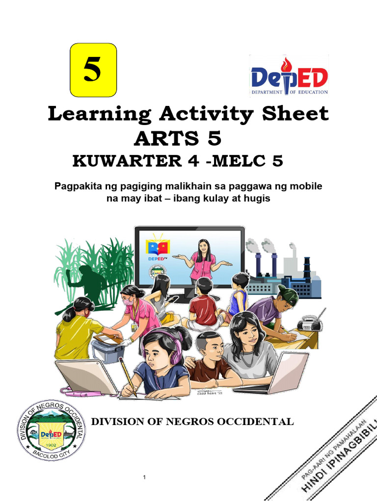 ART5 Q4 MELC5 Week 4 | PDF