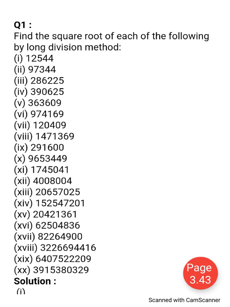 Long Division and Statement Problems | PDF