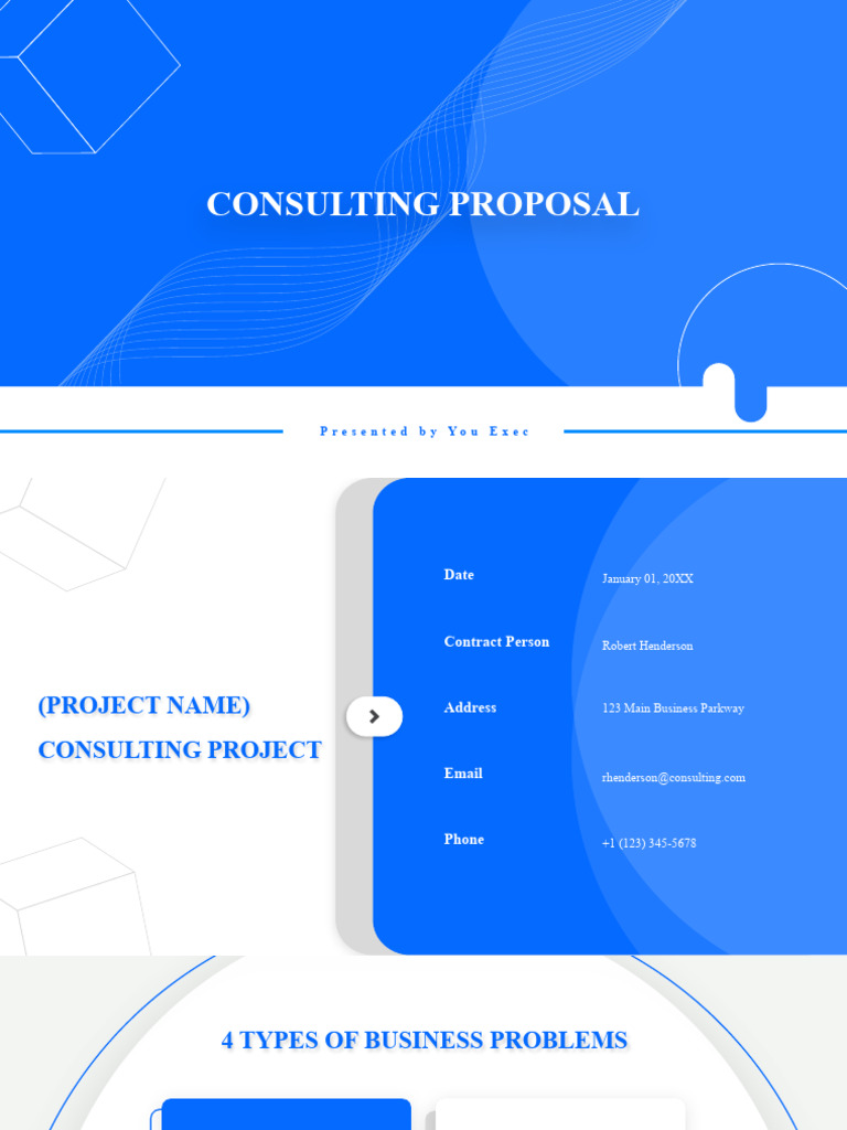 You Exec - Consulting Proposal Complete | PDF | Brand | Consultant