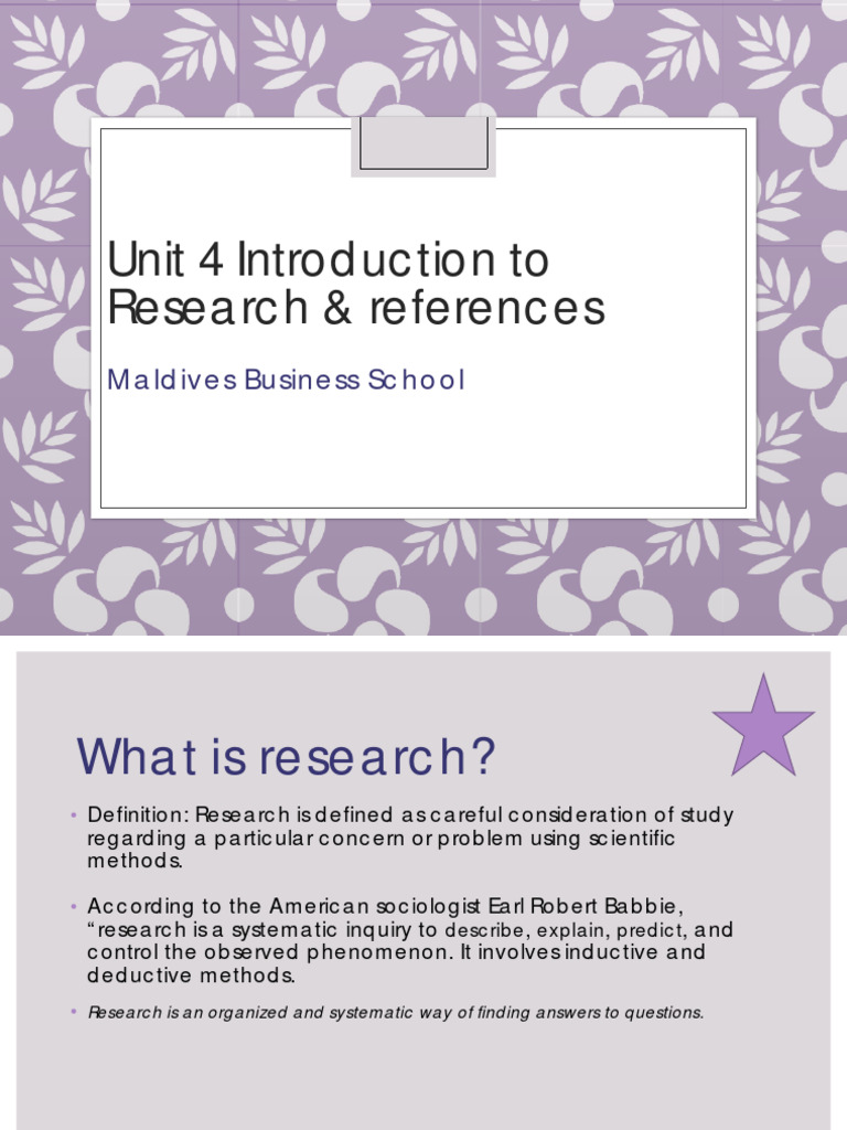Research and Referencing Module 4 | PDF | Sampling (Statistics) | Libraries