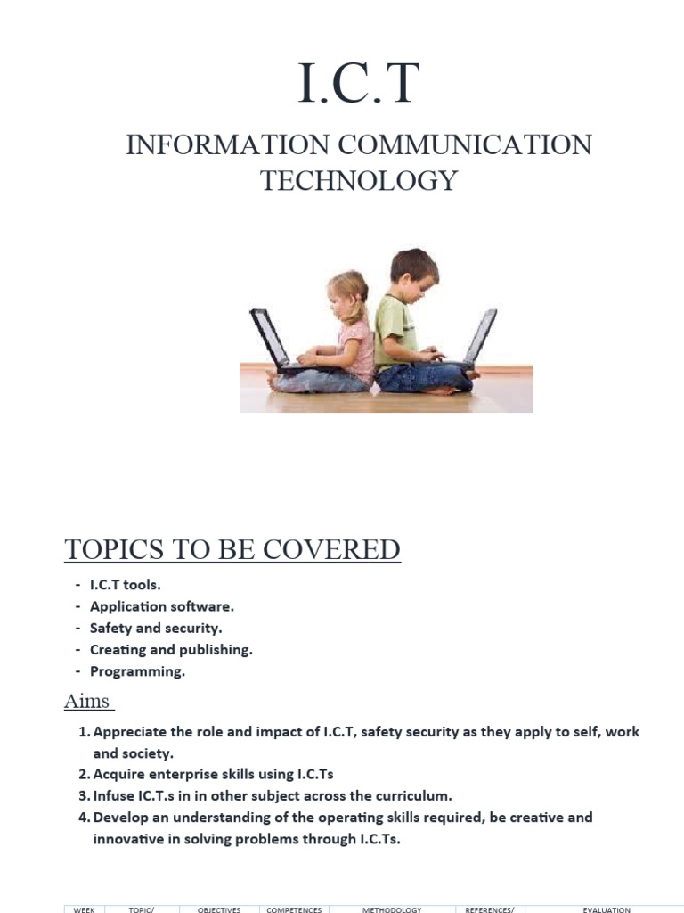 Ecd B Scheme Term 1 | PDF | Educational Technology | Information And ...