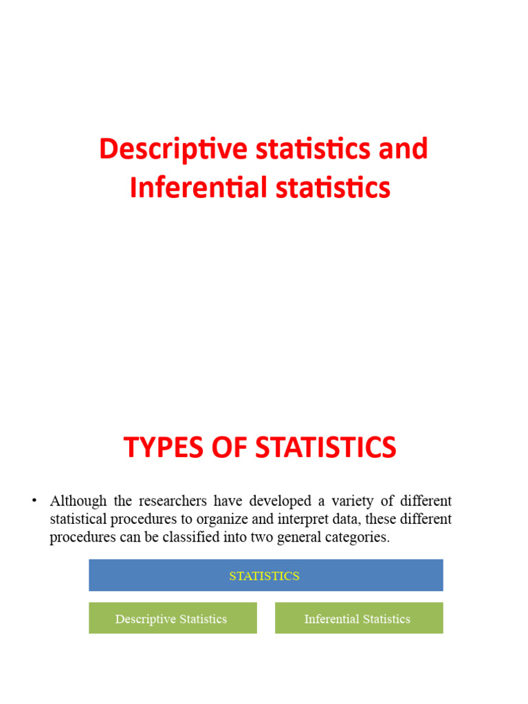 Descriptive Statistics | PDF | Descriptive Statistics | Statistics