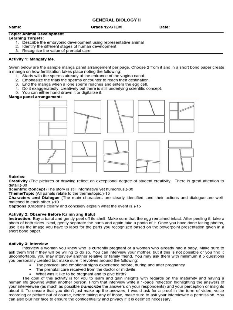 GB21 ST Act | PDF | Pregnancy | Interview