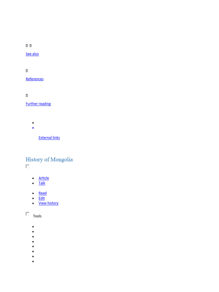 Exam | PDF | Mongolia | Mongols