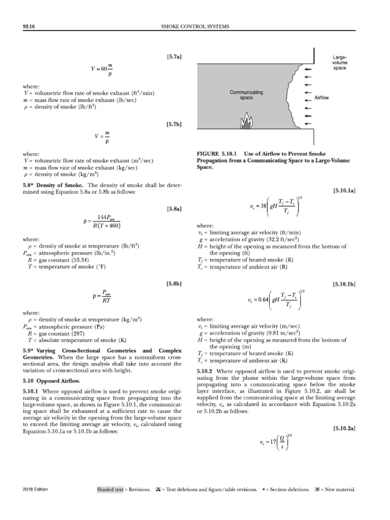 Smoke Fan Calculation - PDF Nfpa 92.Pdf2.PDF 2 | PDF