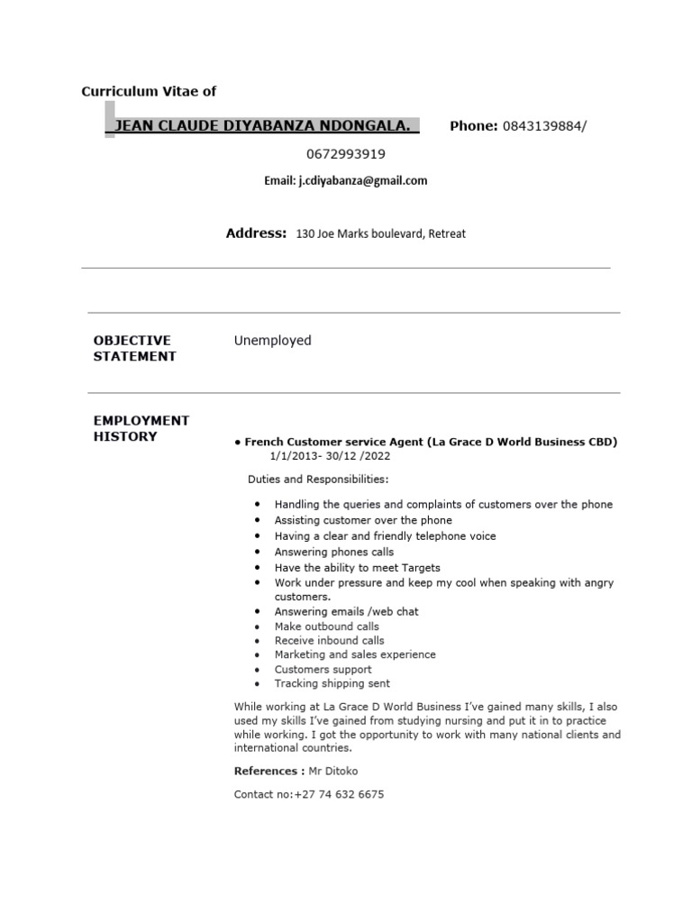 Aj CV | PDF | Nursing | Patient