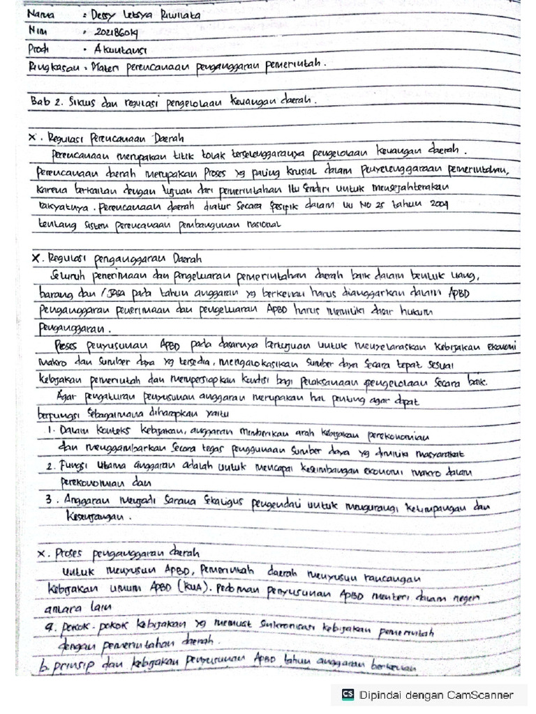 Ringkasan Materi Bab 2 & 3 | PDF