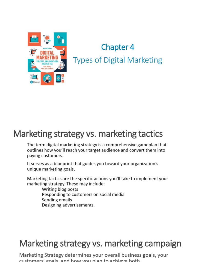 Chapter 4 Digital Media and The Marketing Mix | PDF | Digital Marketing ...