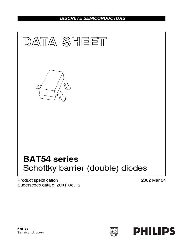 WV4 & WW1 - Bat54s & C - SBR - Sot23 - 30V - 0,2a | PDF | Diode ...