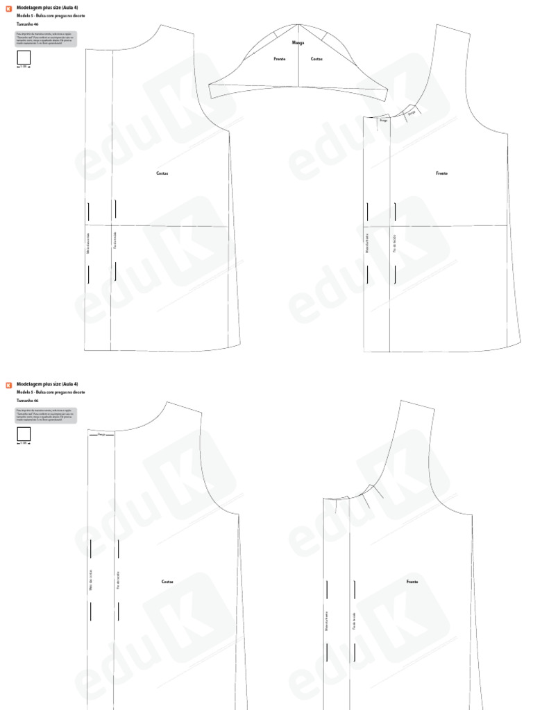 4 - Blusa Com Pregas No Recorte Mily | PDF