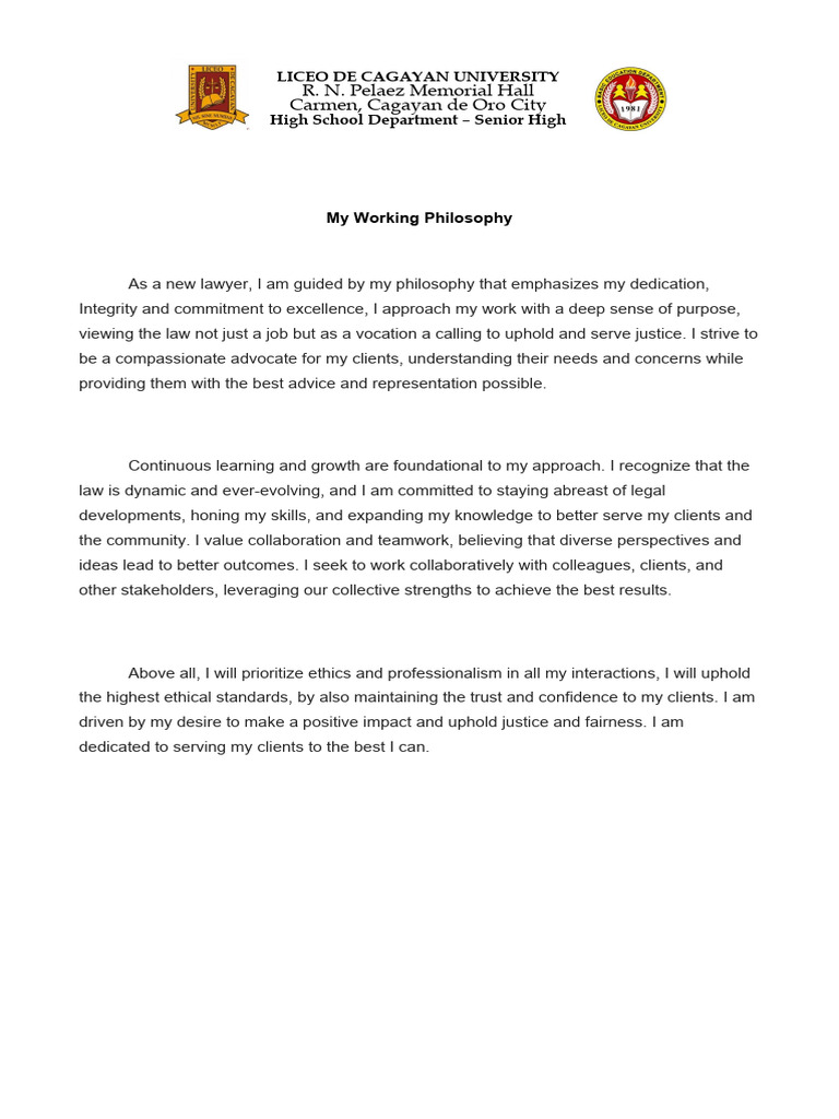 6 My Teaching Philosophy | PDF