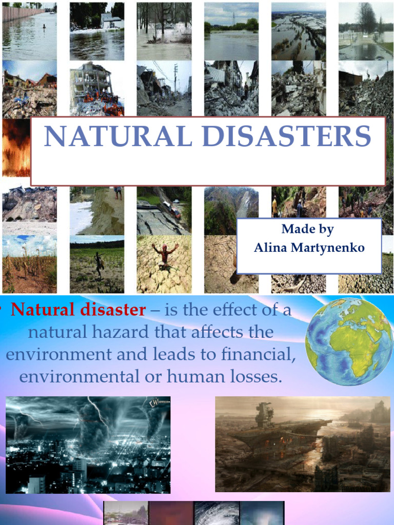 Natural Disasters | PDF | Natural Disasters | Branches Of Meteorology
