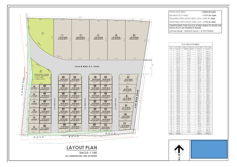 PREN OF MALKAPUR LAYOUT NO. 208 (05-03-24) - Model | PDF