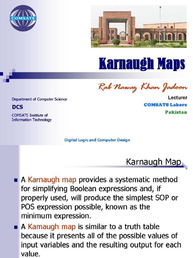 Karnaugh Maps by Rabnawaz | PDF