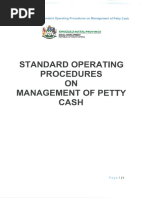 Petty Cash Standard Operating Procedure | PDF | Business