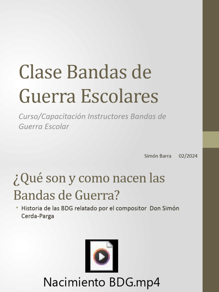 Instrumentos de Bandas de Guerra Escolar | PDF | Instrumentos musicales ...