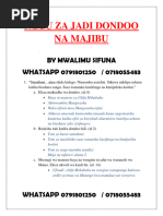 Bembea Ya Maisha - Timothy Arege | PDF