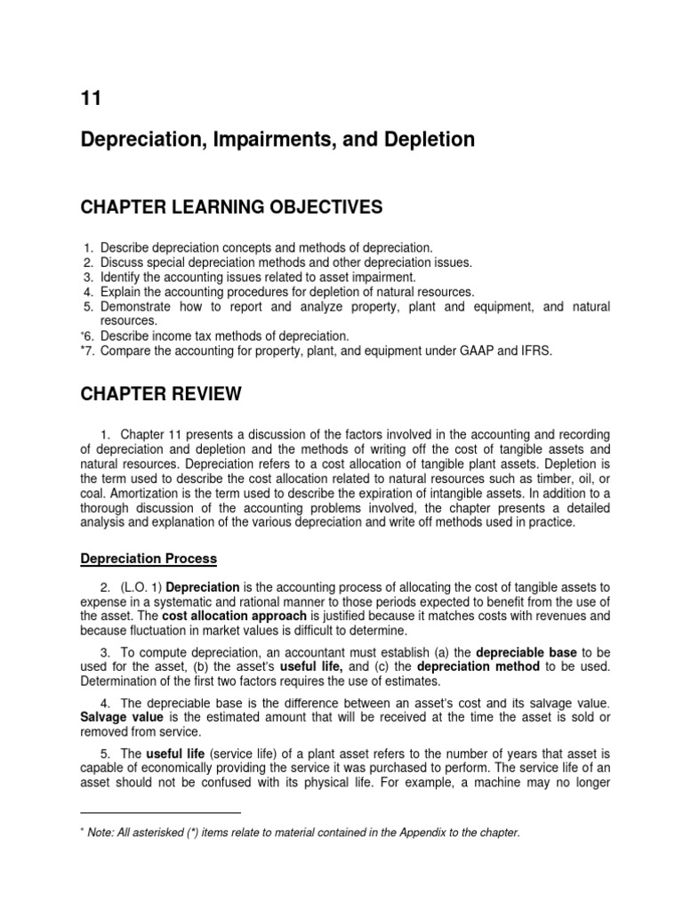 CH 11 | PDF | Depreciation | Book Value