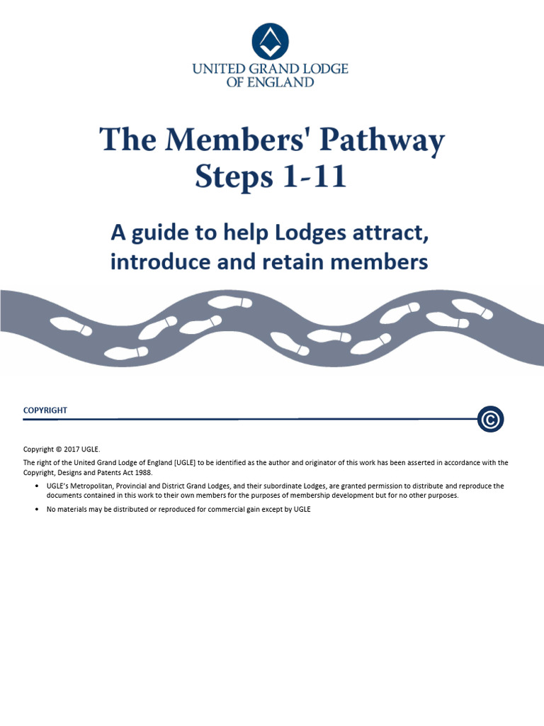 UGLE Apporved Pathway Steps | PDF | Freemasonry | Masonic Lodge