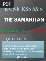 Samaritan Notes-Character & Characterization | PDF