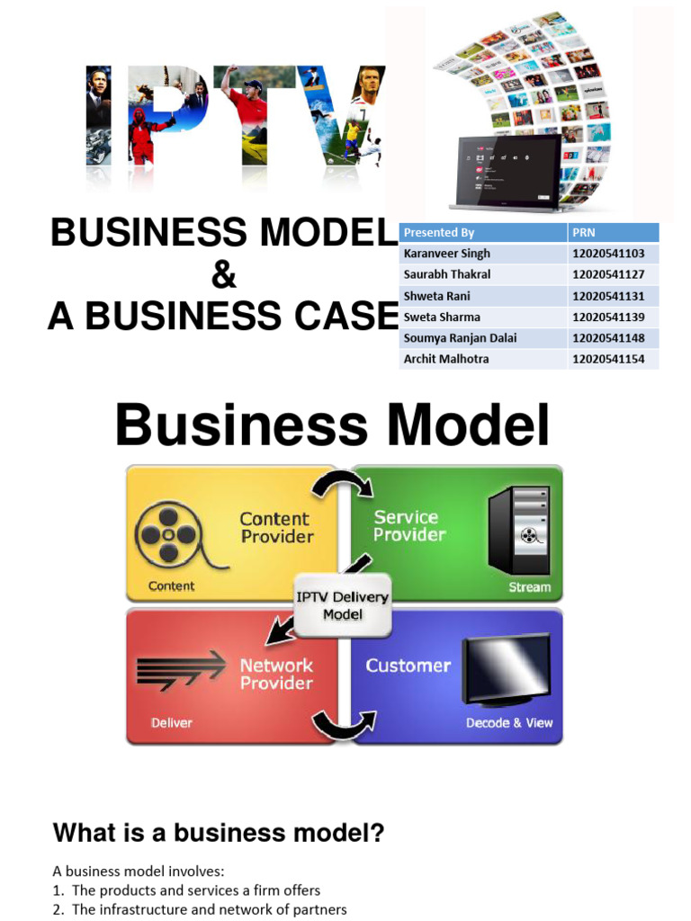 Business Model | PDF | Business Model | Computer Network