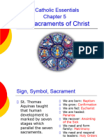 Matter and Form of The Seven Sacraments | PDF | Last Judgment ...