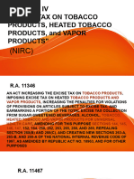 Implementing RA 11900 Regulations | PDF | Electronic Cigarette