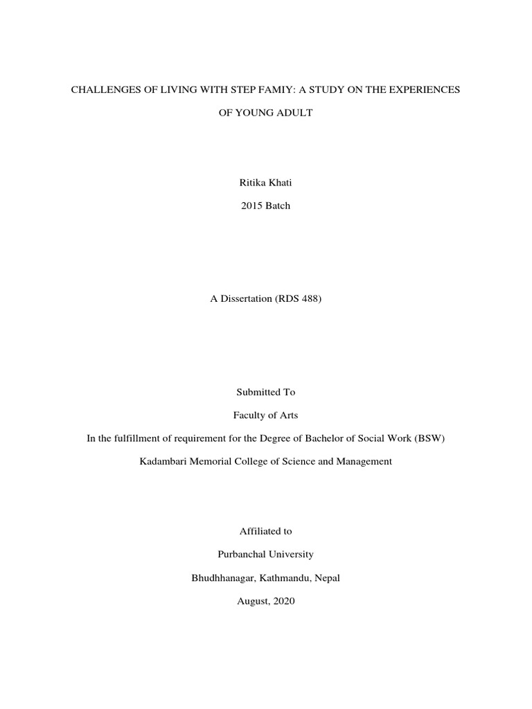 Final Draft Research Paper Ritika Khati | PDF | Attachment Theory ...