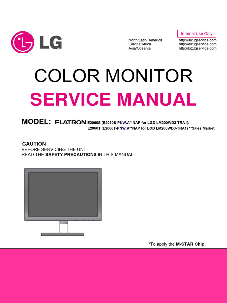 LG E2060s-Pnw E2060t-Pnw | PDF | Computer Engineering | Film And Video ...