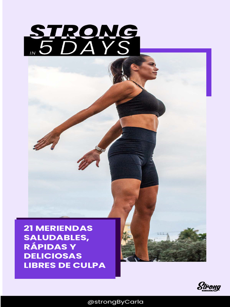 Guía 21 Snacks Saludables | PDF | Yogur | Alimentos