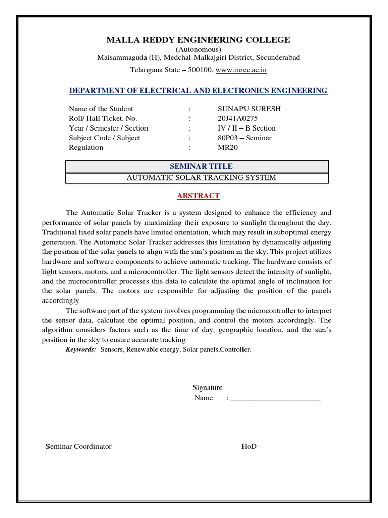 Seminar Abstract Format2 | PDF