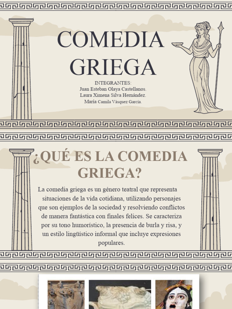 La Comedia Griega: Orígenes y Estructura | PDF | Teatro | Comedia