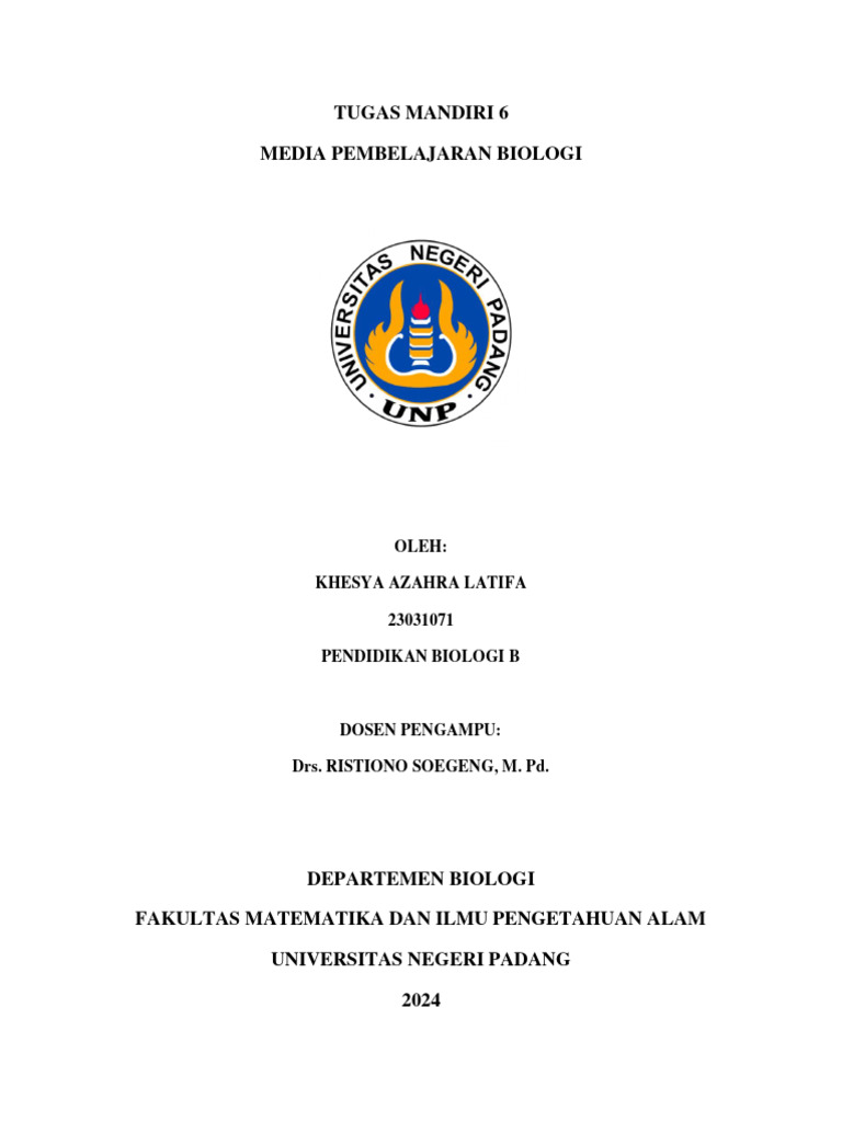 TGS 6-Mpb-Kheysa Azahra Latifa-23031071 | PDF