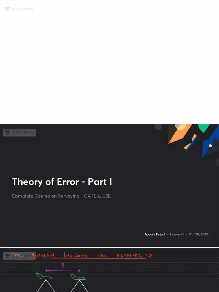 Theory of Error Part I With Anno | PDF