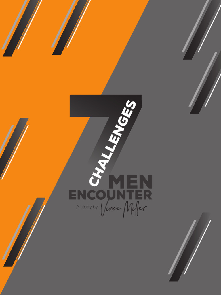 7 Challenges Men Encounter Sample Lesson Lead Courageously | PDF | Fear ...