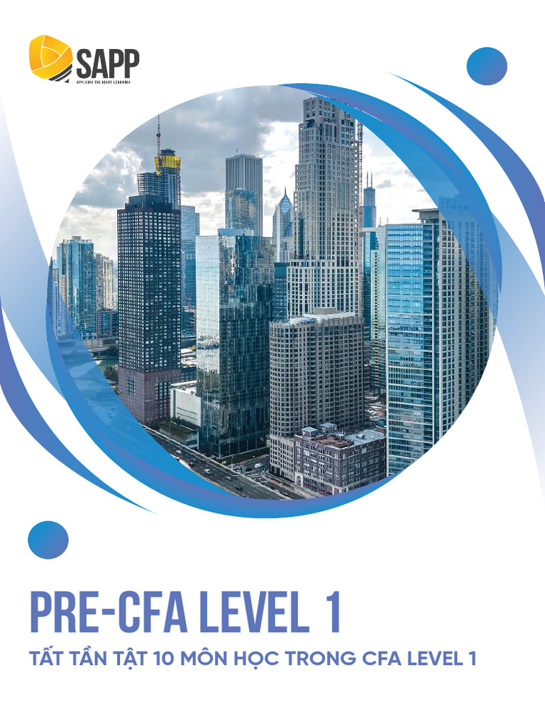 Tai Lieu Pre Cfa Level 1 | PDF