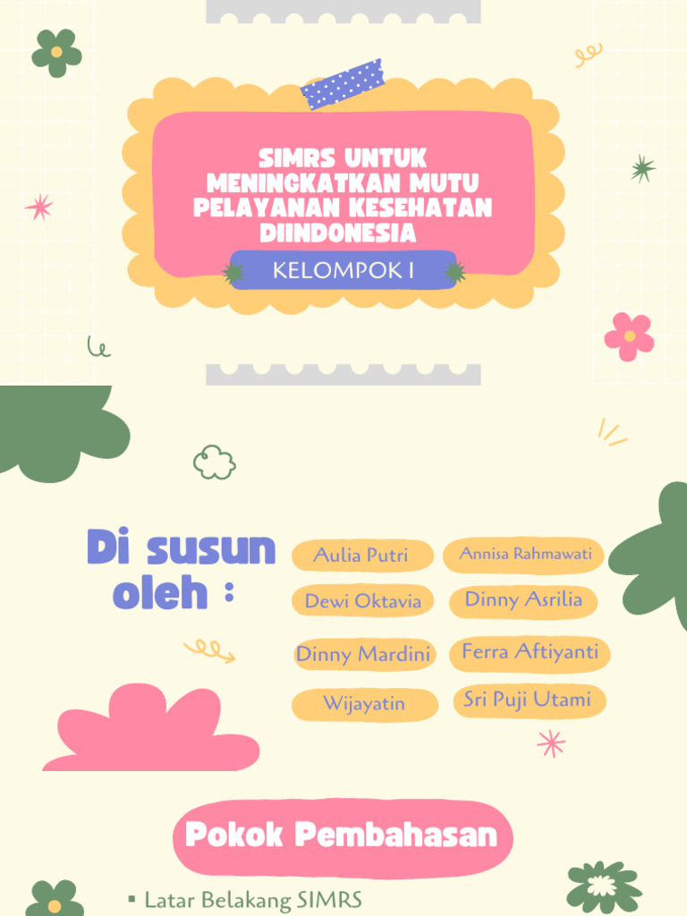 Tugas KLP 1 PPT Simrs | PDF