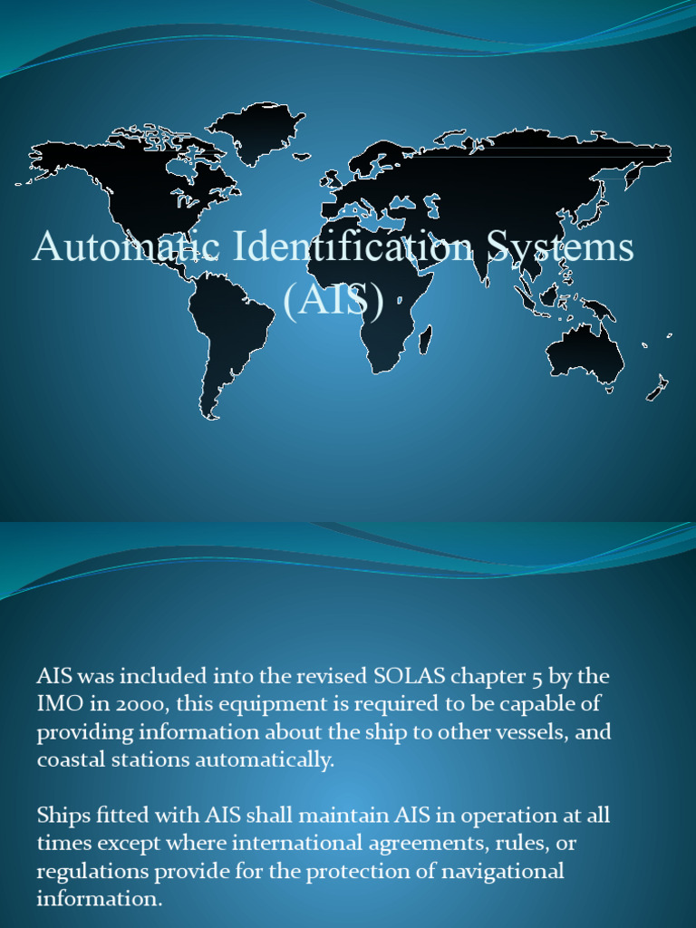 Automatic Identification Systems (AIS) | PDF | Wireless ...