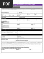 Cibil Consent Form | PDF