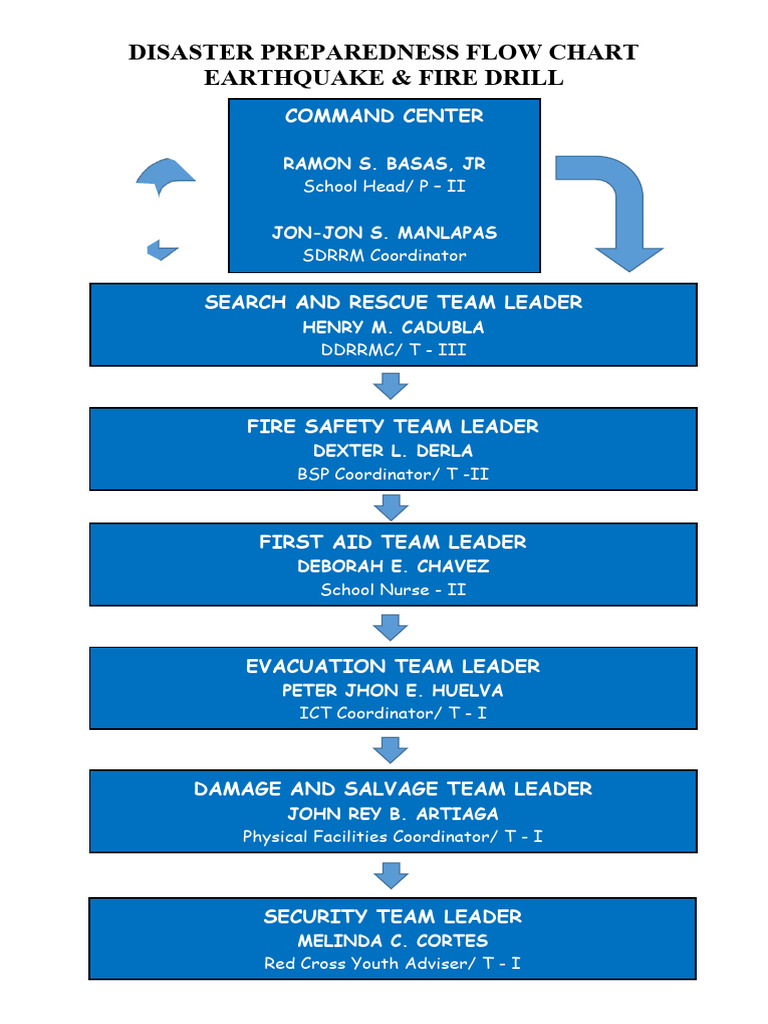 DRRM Flow Chart | PDF