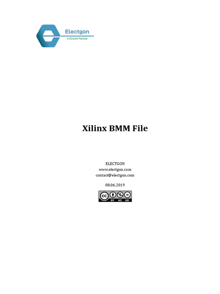 Xilinx BMM File | Download Free PDF | Bit | Computer Data Storage