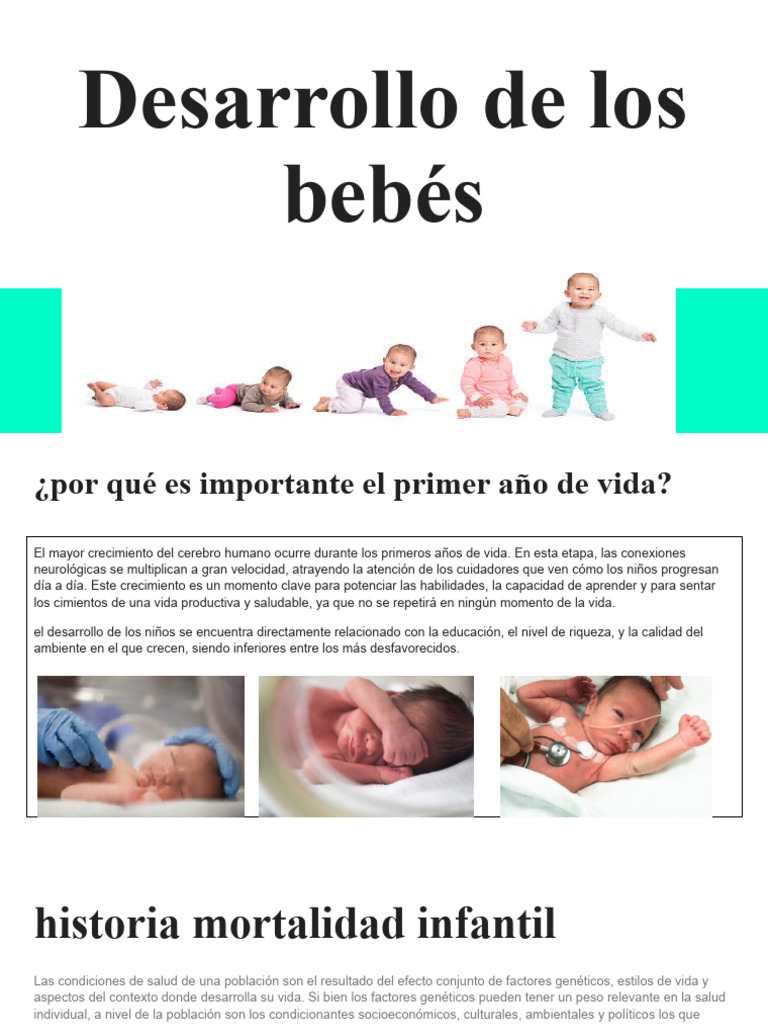 Desarrollo de Los Bebes | PDF | Vacunas | Teoría de apego